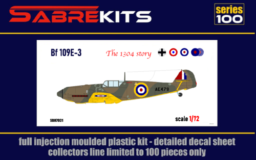 Sabre Kits 7031 BF 109E-3