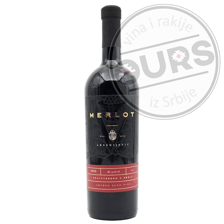 Arsenijević Merlot 0,75L