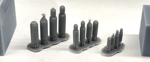 EMP3D 72050401 Zestaw butli gazowych 5l - 4 typy - 4 sztuki