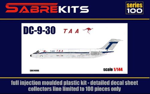 Sabre Kits 14006 Douglas DC-9-30 TAA T-JET