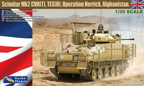 Gecko Models 35GM0051 Scimitar Mk2 CVR(T), TES(H), Operation Herrick, Afghanistan