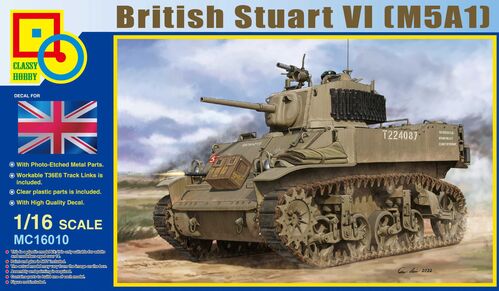Classy Hobby 16010 British Stuart VI (M5A1)