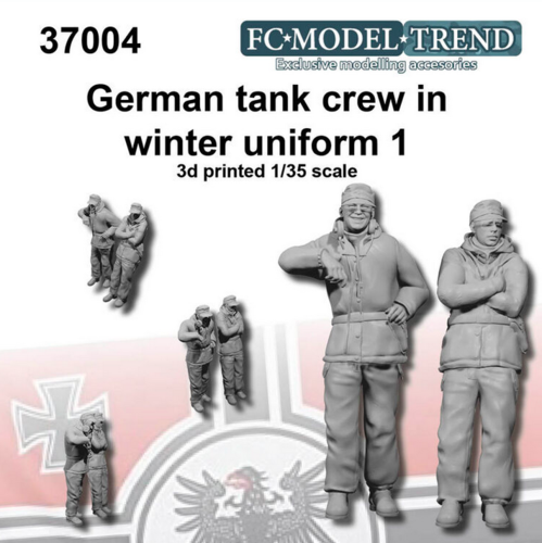 FC ModelTrend 37004 German tank crew WWII, winter uniform, set 1