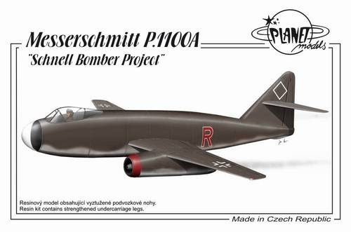Planet Models 190 Me P.1100A Schnell Bomber