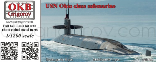 OKB Grigorov N120006 USN Ohio class submarine