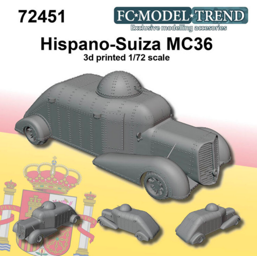 FC ModelTrend 72451 Hispano-Suiza MC-36