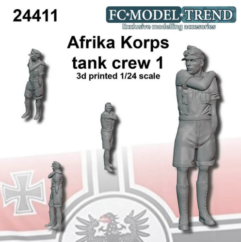 FC ModelTrend 24411 Afrika Korps tank crew