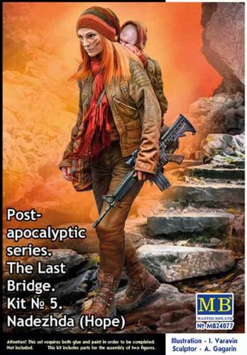Master Box 24077 Post-apocalyptic series. The Last Bridge. Kit No 5. Nadezhda (Hope)
