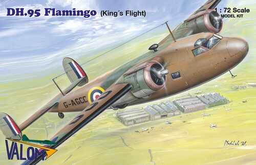 Valom 72147 De Havilland DH.95 Flamingo (King's Flight)