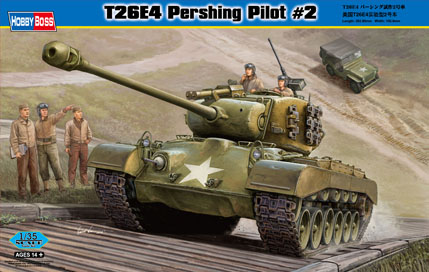 Hobby Boss 82427 American heavy tank T26E4 Pershing Pilot #2