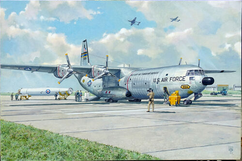 Roden 336 Douglas C-133A w / PGM-17 Thor IRBM