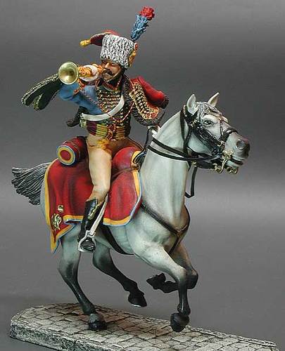 M-Model 32054 Trumpeter of Chasseurs a Cheval de la Garde 1804-1815