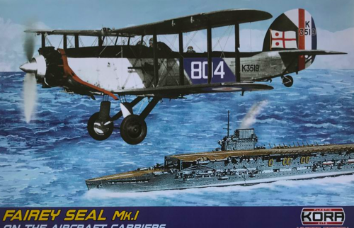 Kora Models KPK72131 Fairey Seal Mk.I RAF on The Aircraft Carriers