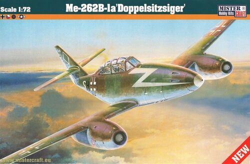 MisterCraft D215s Me-262B/CS-92 'Doppelsitzsiger' - Model Set
