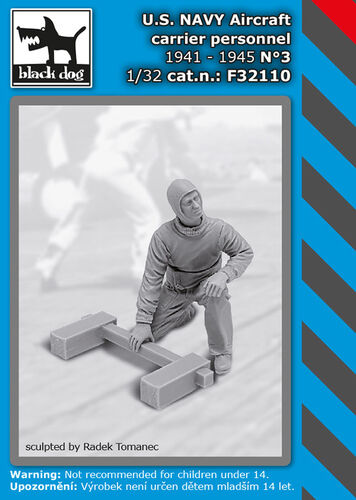 Black Dog F32110 U.S. NAVY aircraft carrier personnel 1941-45 N°3