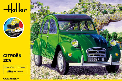 Heller 56765 Citroën 2 CV - Starter Set