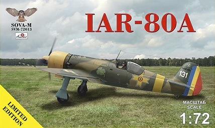 SOVA-M 72013 IAR IAR-80A limited edition - 2 marking variants