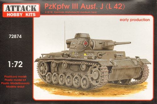 Attack 72874 PzKpfw. III Ausf.J (L 42) early production