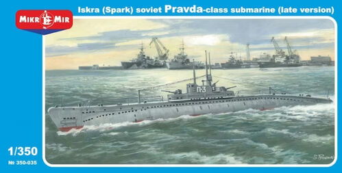 Mikromir 350-035 Iskra (Spark) Soviet Pravda-class Submarine