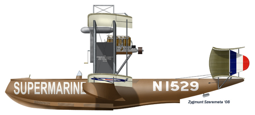Choroszy Modelbud B96 Supermarine Channel Mk.I with Beadmore engine