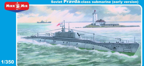 Mikromir 350-031 Pravda Soviet Submarine