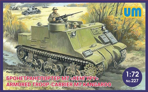 Unimodels 227 Armored troop-carrier M7 ( Kangaroo )