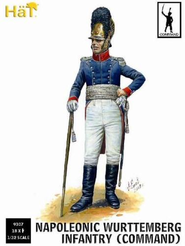 Hat 9307 Napoleonic Wurttemberg Infantry Command (Action)