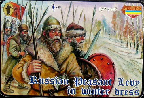 Strelets-R M027 Russian Peasant Levy in winter dress