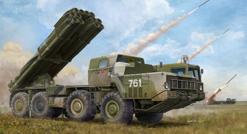 Trumpeter 01020 Soviet BM-30 Smerch Rocket Launcher