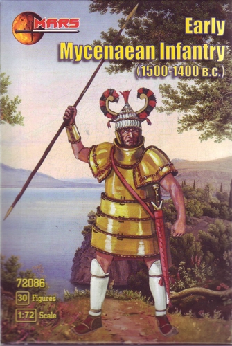 Mars 72086 Early Mycenaean infantry (30 figs)
