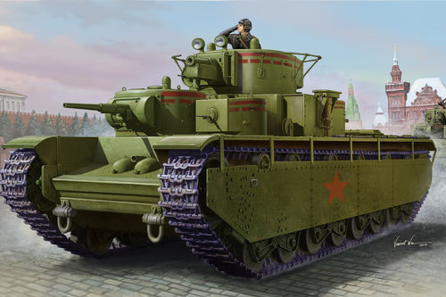 Hobby Boss 83841 Soviet T-35 Heavy Tank - Early