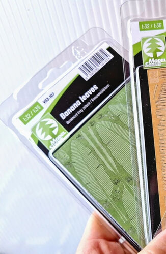 Model scene VG3-107 Banana Leaves