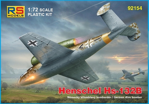 RS Models 92154 Henschel Hs-132 B with Jumo004