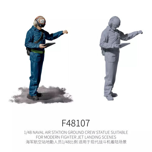 Galaxy-Model F48107 Naval Air Station Ground Crew #10