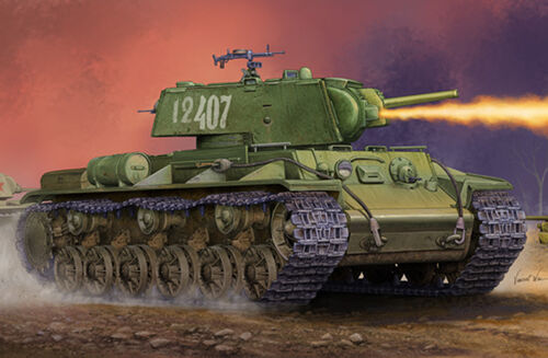 Trumpeter 01568 KV-8S Welded Turret