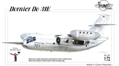 Planet Models 201 Dornier Do 31E