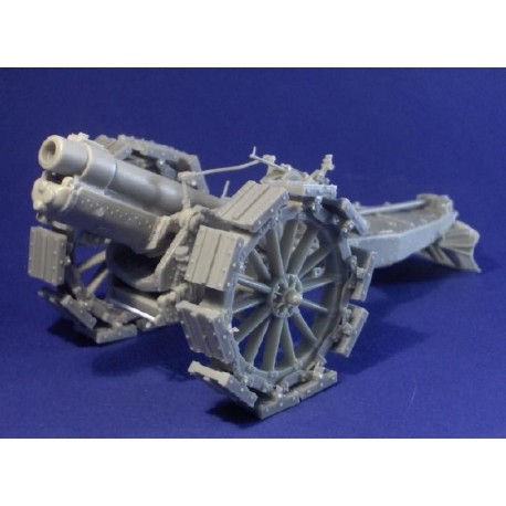 Resicast 351265 British 6 inch Gun with Girdles - Full Resin Kit