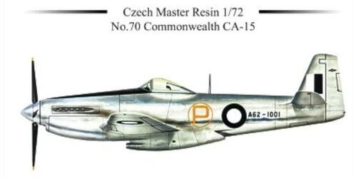 Czech Master Resin 72-070 CAC CA-15 (Now with Decals!)