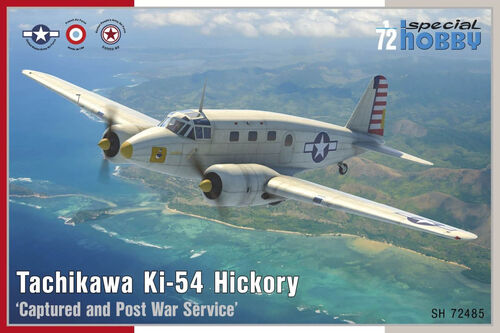 Special Hobby 72485 Tachikawa Ki-54 Hickory 'Captured And Post War Service'