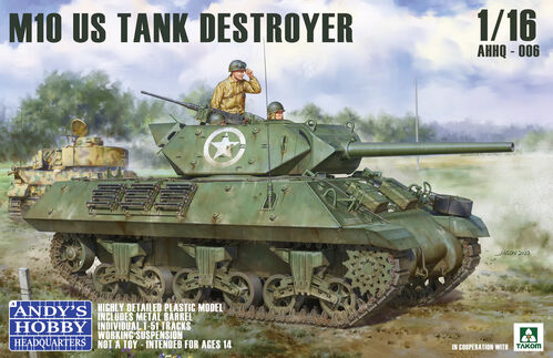 Andy's Hobby Headquarters 006 M10 US Tank Destroyer