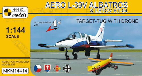 Mark I Models 14414 Aero L-39 V Albatros Target-Tug and Letov KT-04 Drone - CzAF, Slovak AF, E. & W. Germany Air Force