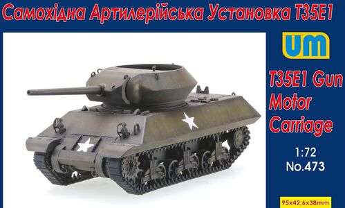 Unimodels 473 US T35E1 Gun Motor Carriage