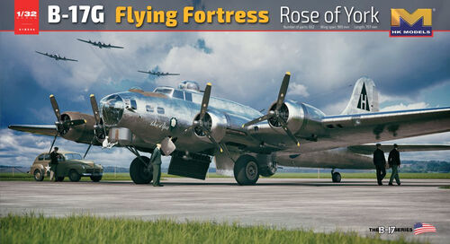 HK Models 01E044 B-17G Flying Fortress - Rose Of York