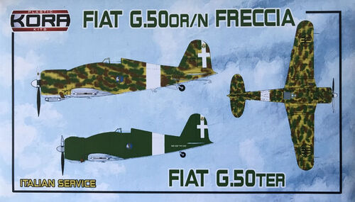 Kora Models KPK72157 Fiat G.50OR/N Freccia, Fiat G.50TER - Italian Service