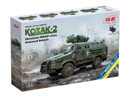 ICM 35014 Kozak-2 Ukrainian MRAP-Class Armored Vehicle