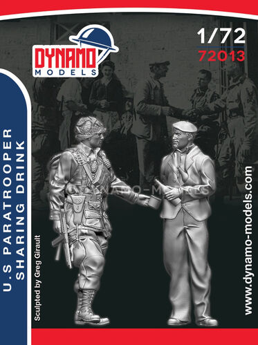 Dynamo-Models 72013 U.S. Paratrooper Sharing Drink