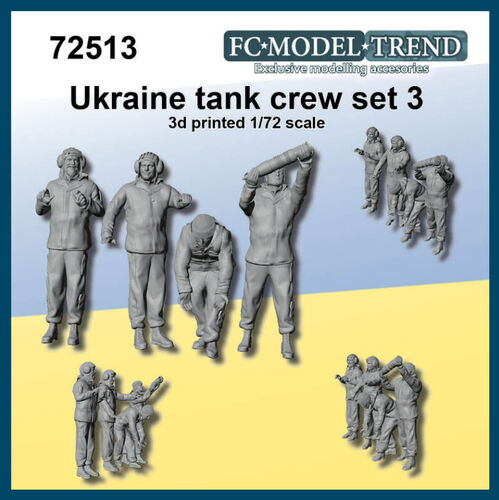 FC ModelTrend 72513 Ukraine Tank Crew Set 3