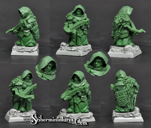 Scibor Monstrous Miniatures 28FM0501 Dwarf Female Aiviel