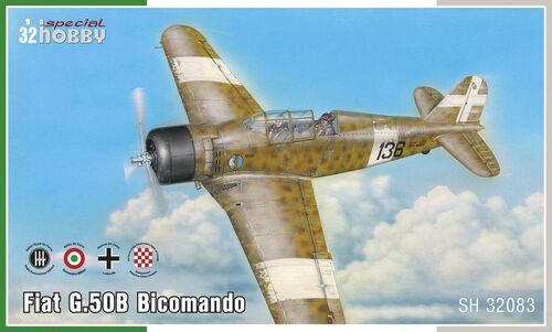 Special Hobby 32083 Fiat G.50B Bicomando