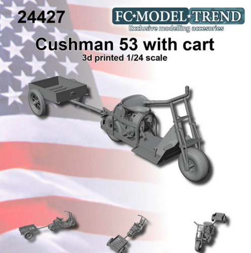FC ModelTrend 24427 Cushman 53 with cart